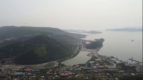 Сопка Мишенная. Взгляд на Петропавловск-Камчатский и Авачинскую бухту (Камчатка)