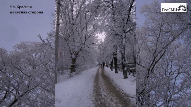 Пенза после ледяного дождя