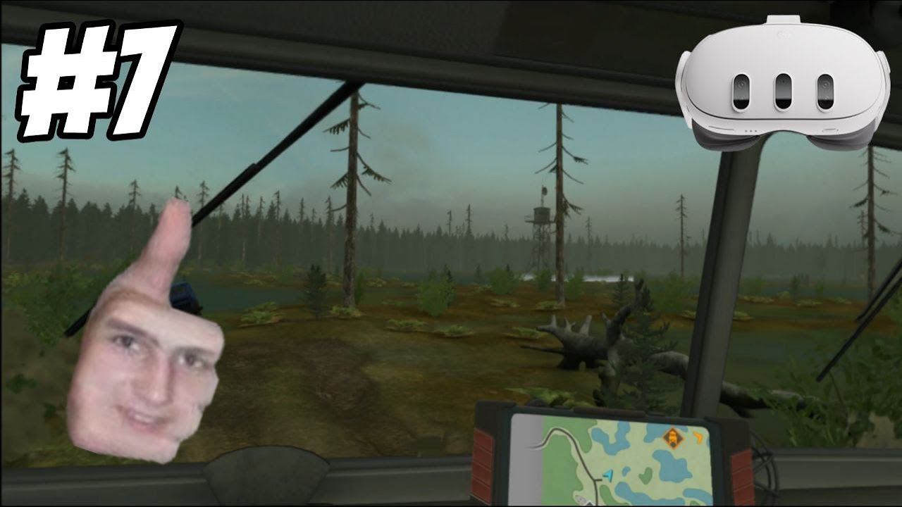 Болотный монстр! №7 | MudRunner VR Rus | Quest 3