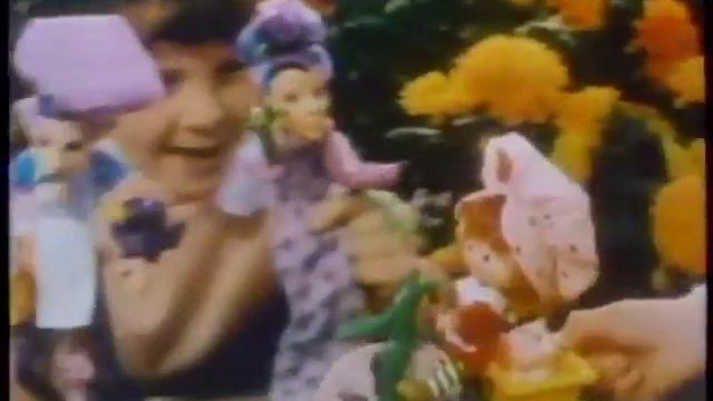 Реклама кукол 1983 Strawberry short cake