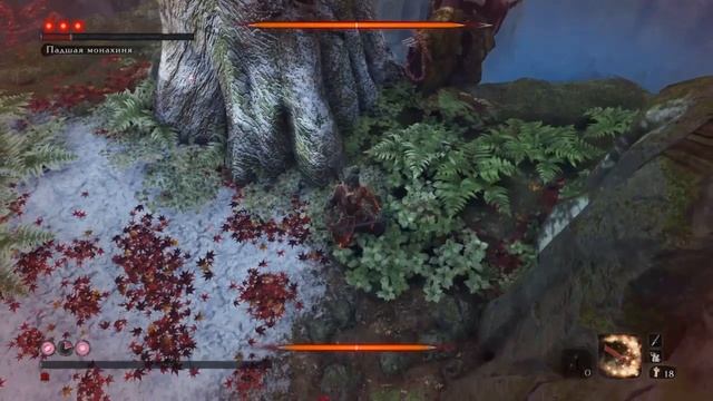 Легкое убийство истинной монахини в Sekiro (нестабильный скип 2-й и 3-й фазы).mp4