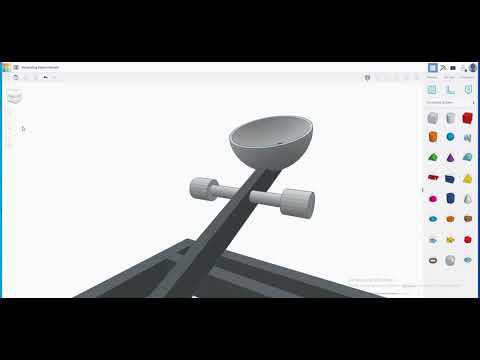 тинкеркад  катапульта