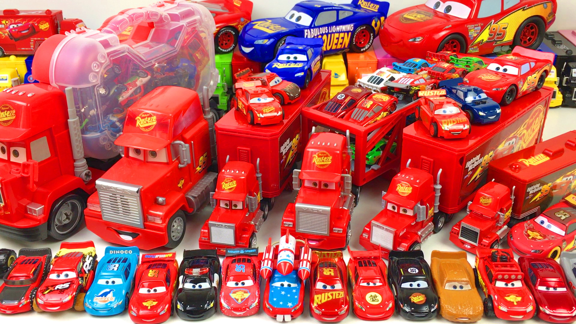 Машинки Тачки Молния Маквин Грузовики Автовозы Мультики Машинки Игрушки