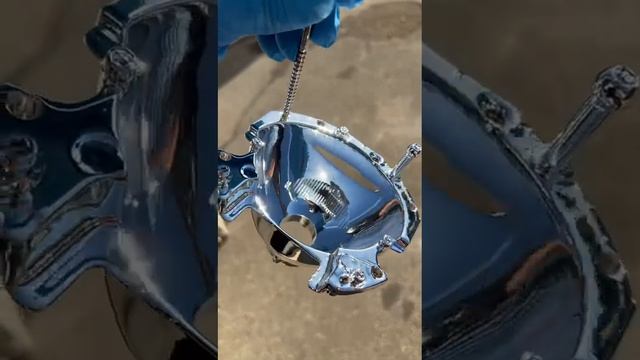 Восстановление отражателей. Порошковая металлизация от СкайХром.