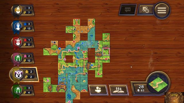 Настольная игра - Carcassonne (Река)