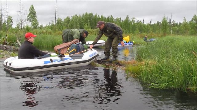 Сплав 2016. Суна. Тяжа