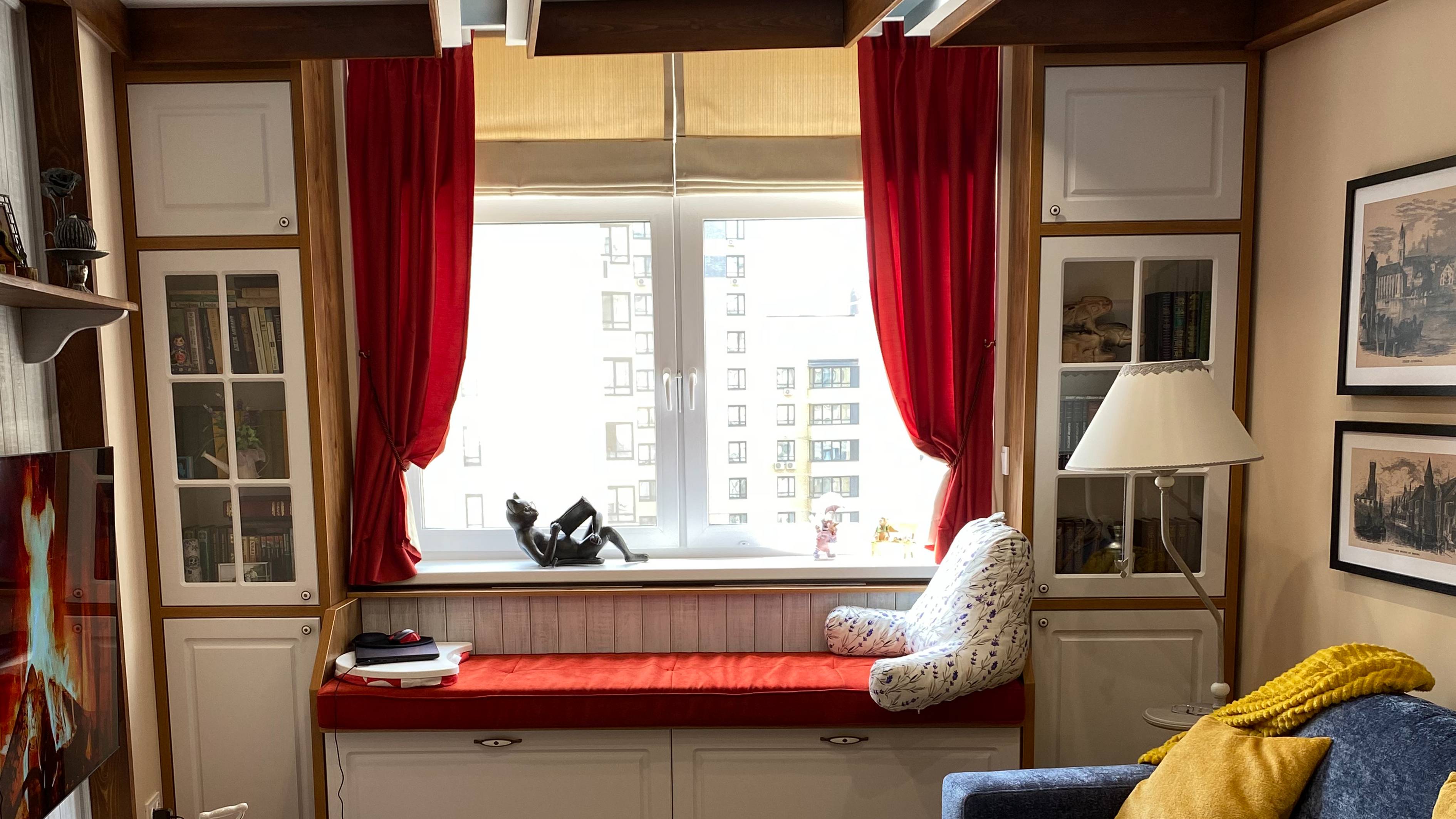 ЖК Европейский берег дизайн интерьера квартиры Тюмень прекрасный вид на набережную Тюмени