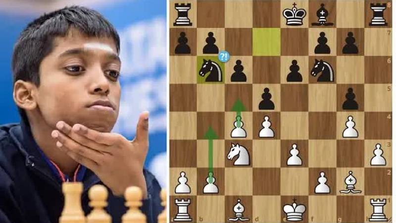 16-летний Прагнанандха перекатал Мамедьярова  Тур ЧЕМПИОНОВ 2022. Шахматы.