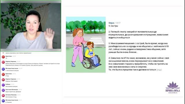 Вебинар поддержки № 5 МАК игроков #108лотосов. Ирина Орда