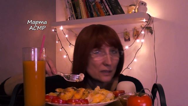 Мукбанг. Отвечаю зрителям. soft spoken асмр