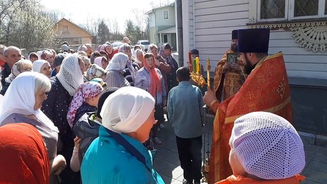 22 апреля, суббота Светлой седмицы, крестный ход.