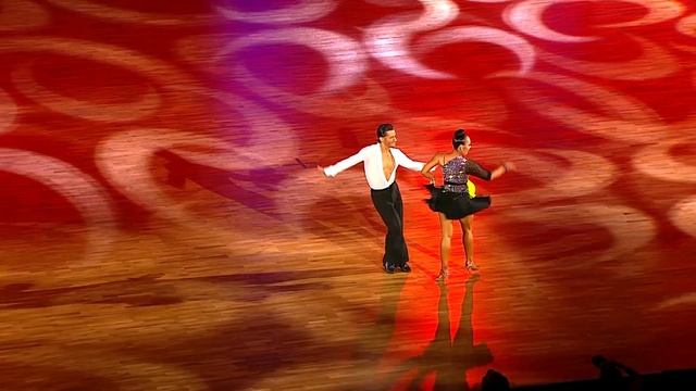 CHARLES-GUILLAUME SCHMITT - ELENA SALIKHOVA (FRA) | Чемпионат мира по танцевальному спорту | Ча ча