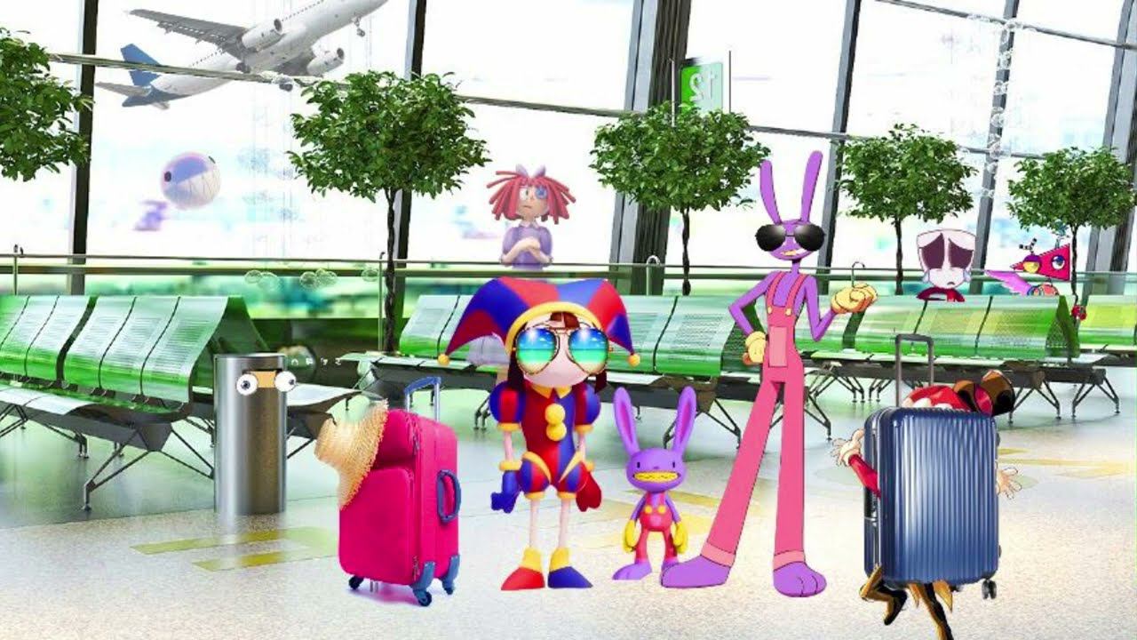 POV. On vacation. The amazing digital circus. #animation #shorts #theamazingdigitalcircus