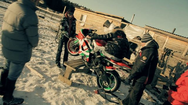 Backstage со съемок фото для календаря