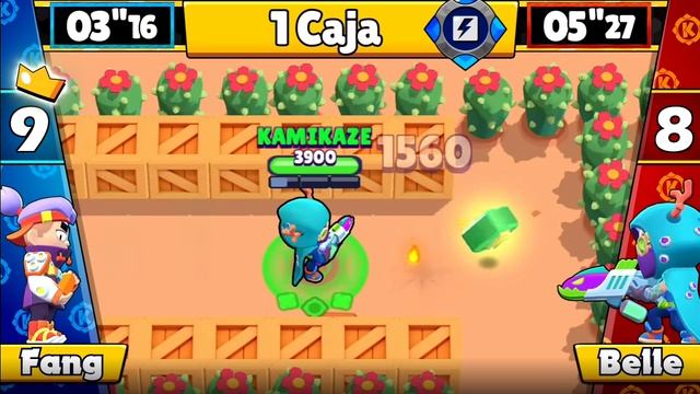 Фэнг против Белль бравл старс бои