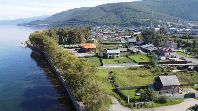 Набережная Слюдянки Байкал