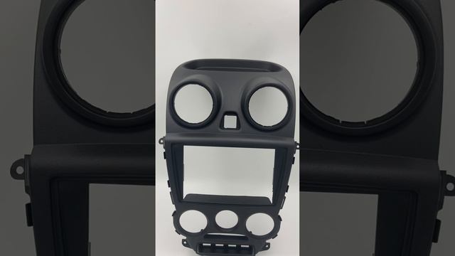 Переходная рамка 2DIN 7 дюймов LADA Granta с 2011 по 2018 г.в. 2DIN вставка черная 7 дюймов