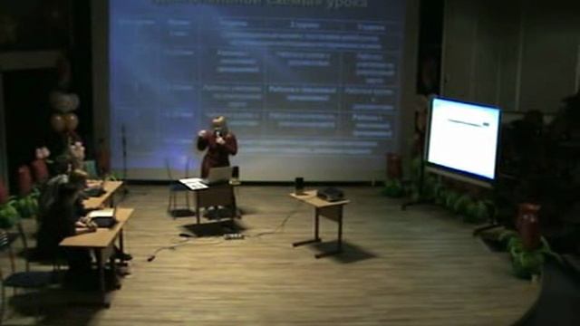 Мастер-класс Устюжаниной И.В., учителя Гимназии №6. Окружной конкурс "Учитель года-2008". 9.04.2008г
