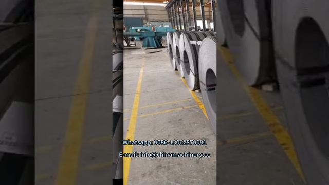 Высокоскоростная прецизионная линия продольной резки рулонной стали