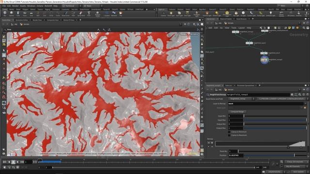 19 Создание слоя материала для травы в Houdini