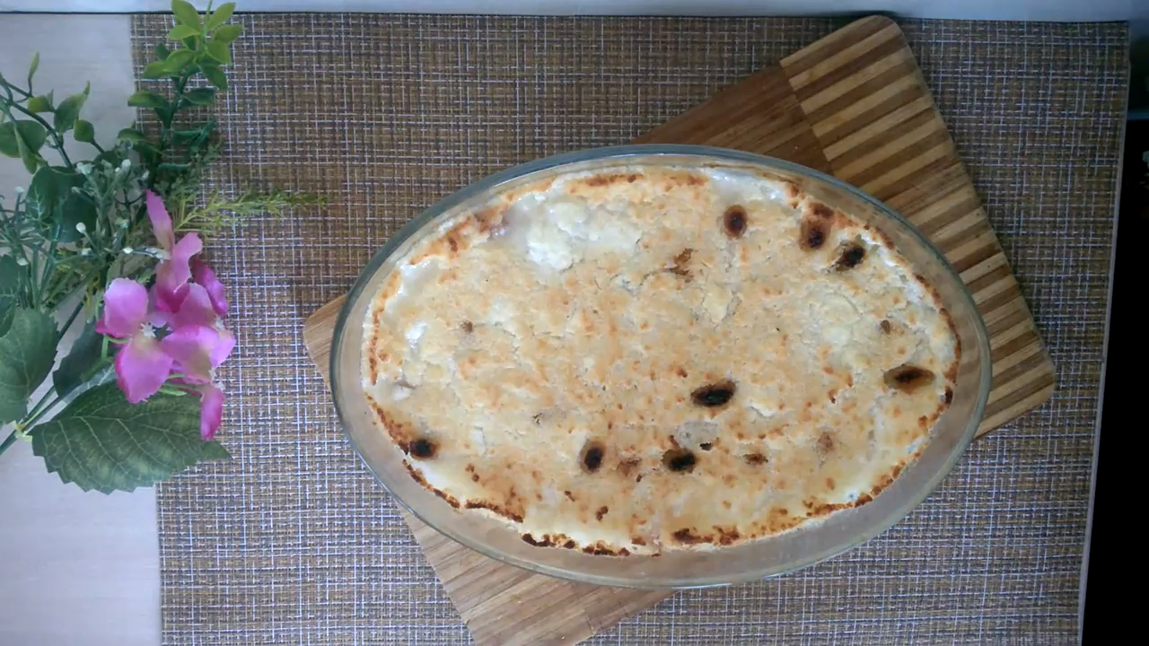 Творожная запеканка без яиц.Вкусно.Бюджетно.Полезно