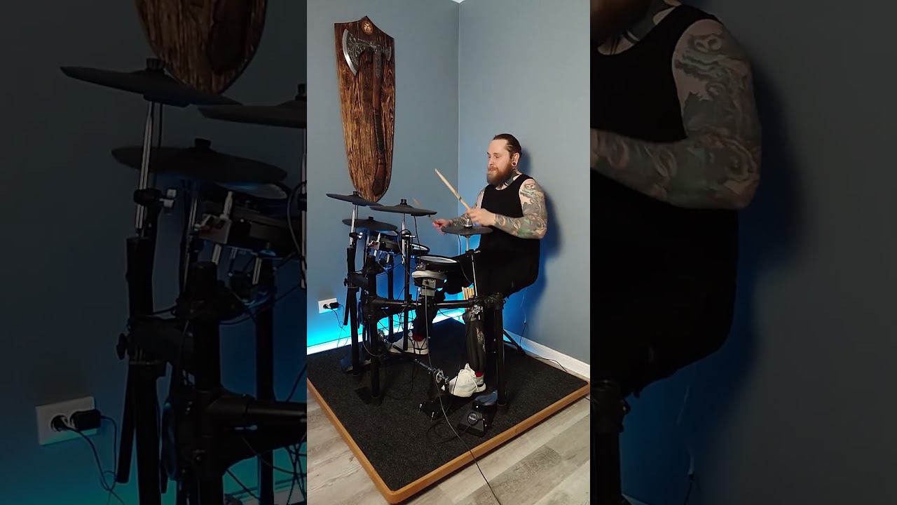 TraxOdinsson - drum cover -Дубль Пусто -Темнойматерииморе #ДубльПусто #metal #thall #drumcover  #sad