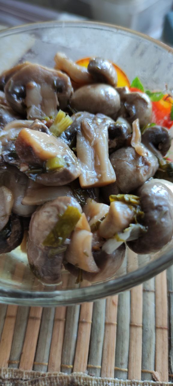 Обалденные маринованные шампиньоны