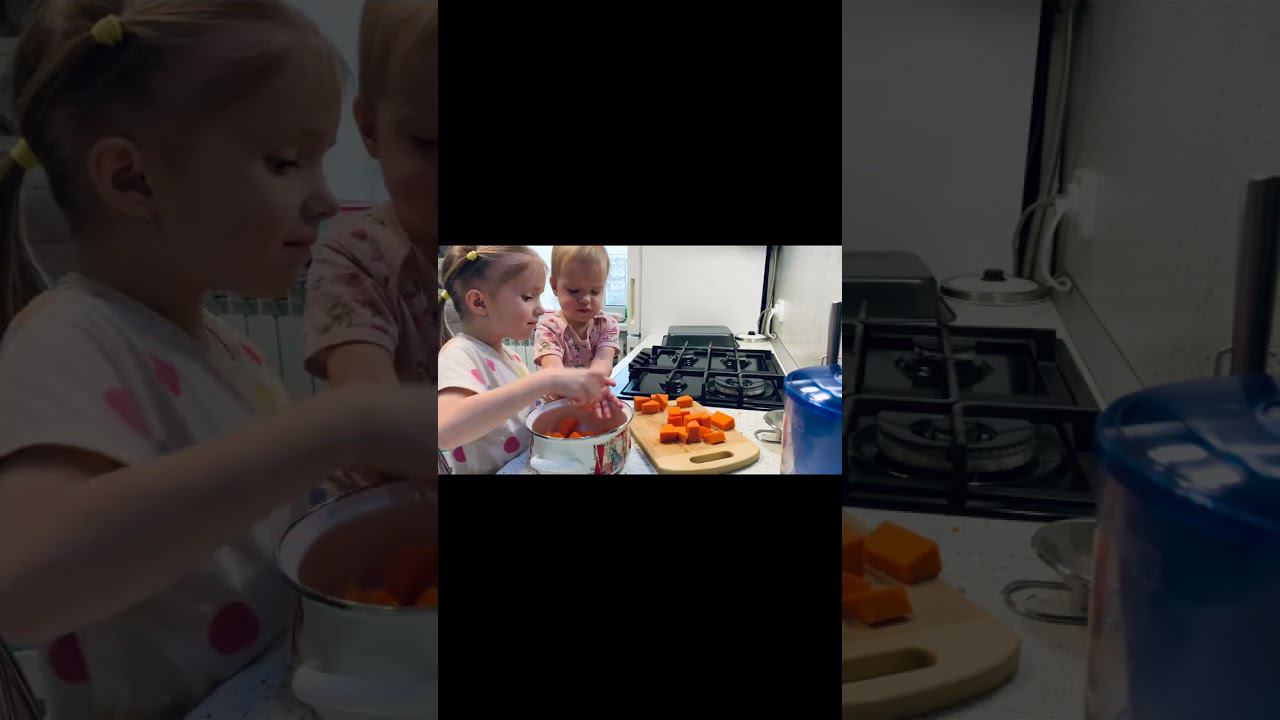 "Тыквенная каша". Семья Давыдовых, подготовительная группа №6