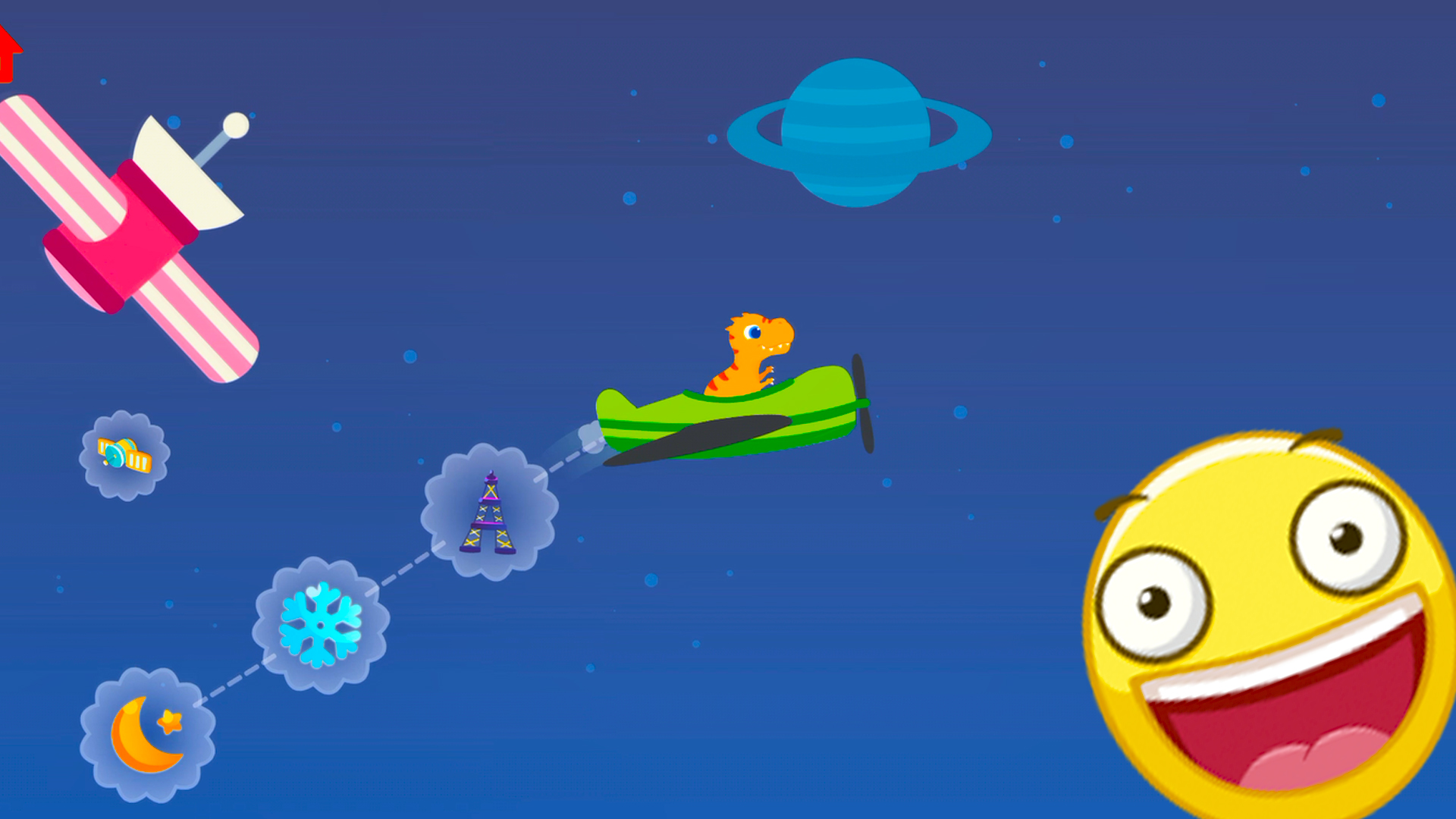 ДИНОЗАВРИК НА САМОЛЕТЕ | Скорее садимся в самолет и полетели! | СМАЙЛИКИ