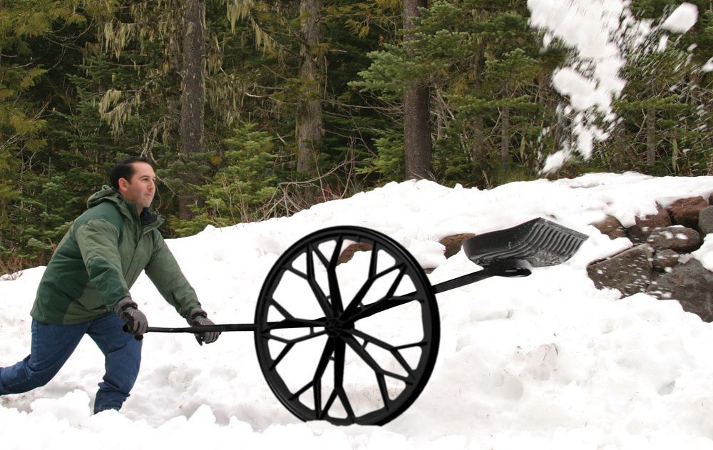 Скребки на колёсах .