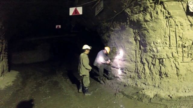 В недрах норильских рудников.