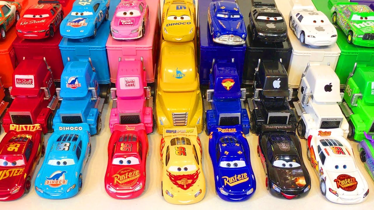 Тачки Машинки Игрушки Учим Цвета Английский Язык Развивающие Мультики