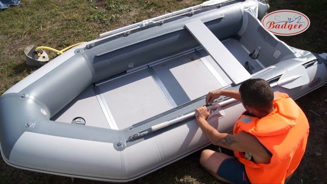 Badger Classic Line 340: сборка и разборка надувной ПВХ лодки