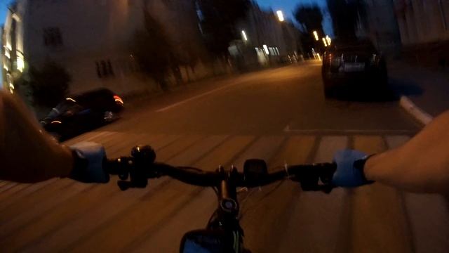 Велопокатушка №16. Парки. Фонтаны. Ночь