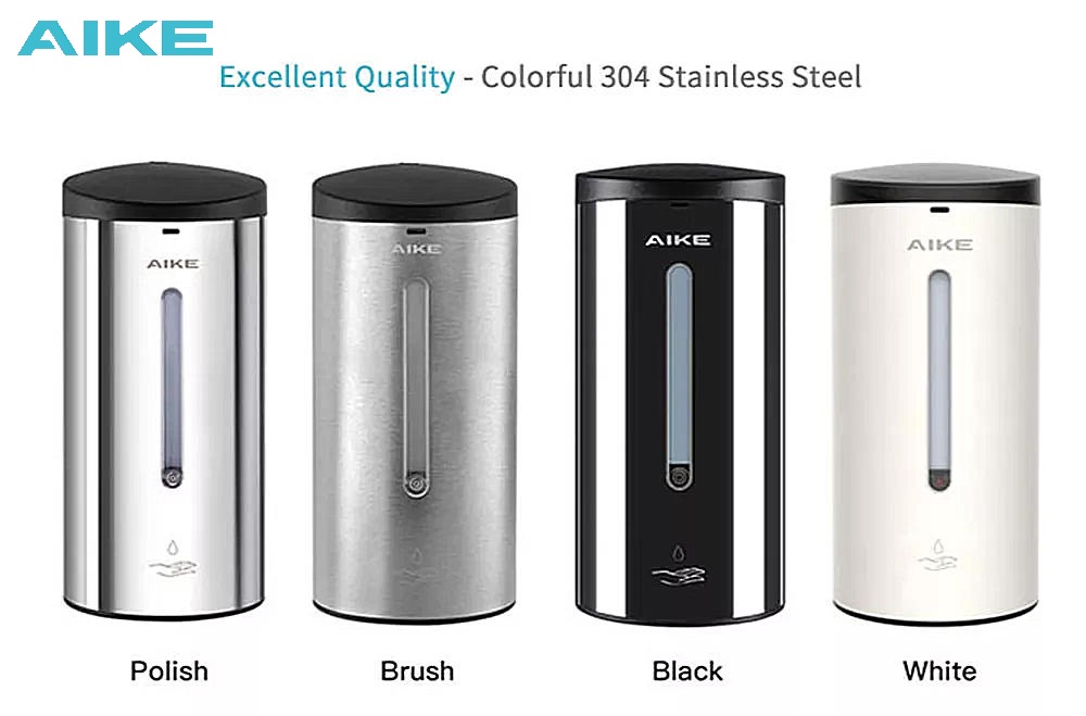 Модель AIKE AK1205 Автодозатор мыла (Нержавейка).mp4