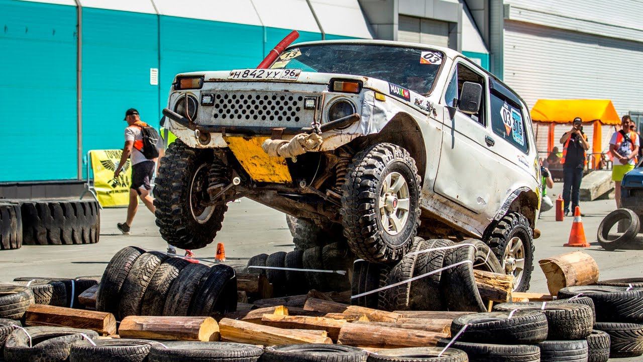 Городской ДЖИП ТРИАЛ. Нива ВАЗ 2121. "EXPO OFF ROAD FEST 2021» В рамках шоу-выставки КАЛИБР 20.21