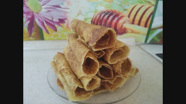 Вафельки на кефире в электровафельнице