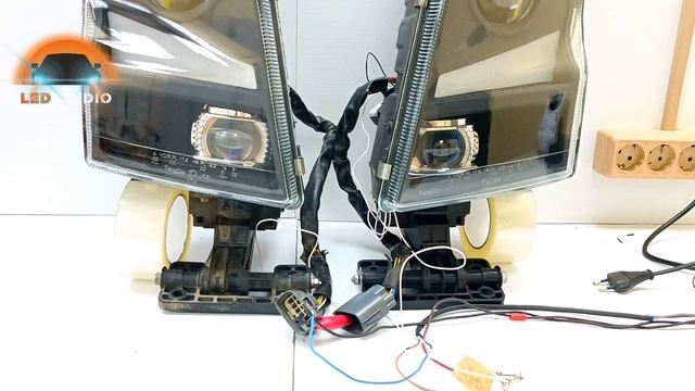 Модернизация фар грузовик Volvo FH