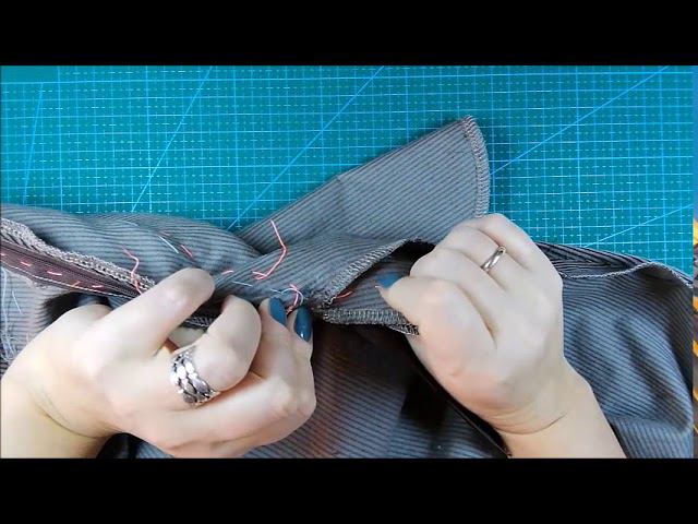 юбка брюки потайная молния