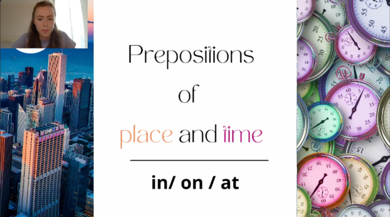 Английский язык. Предлоги in/on/at
