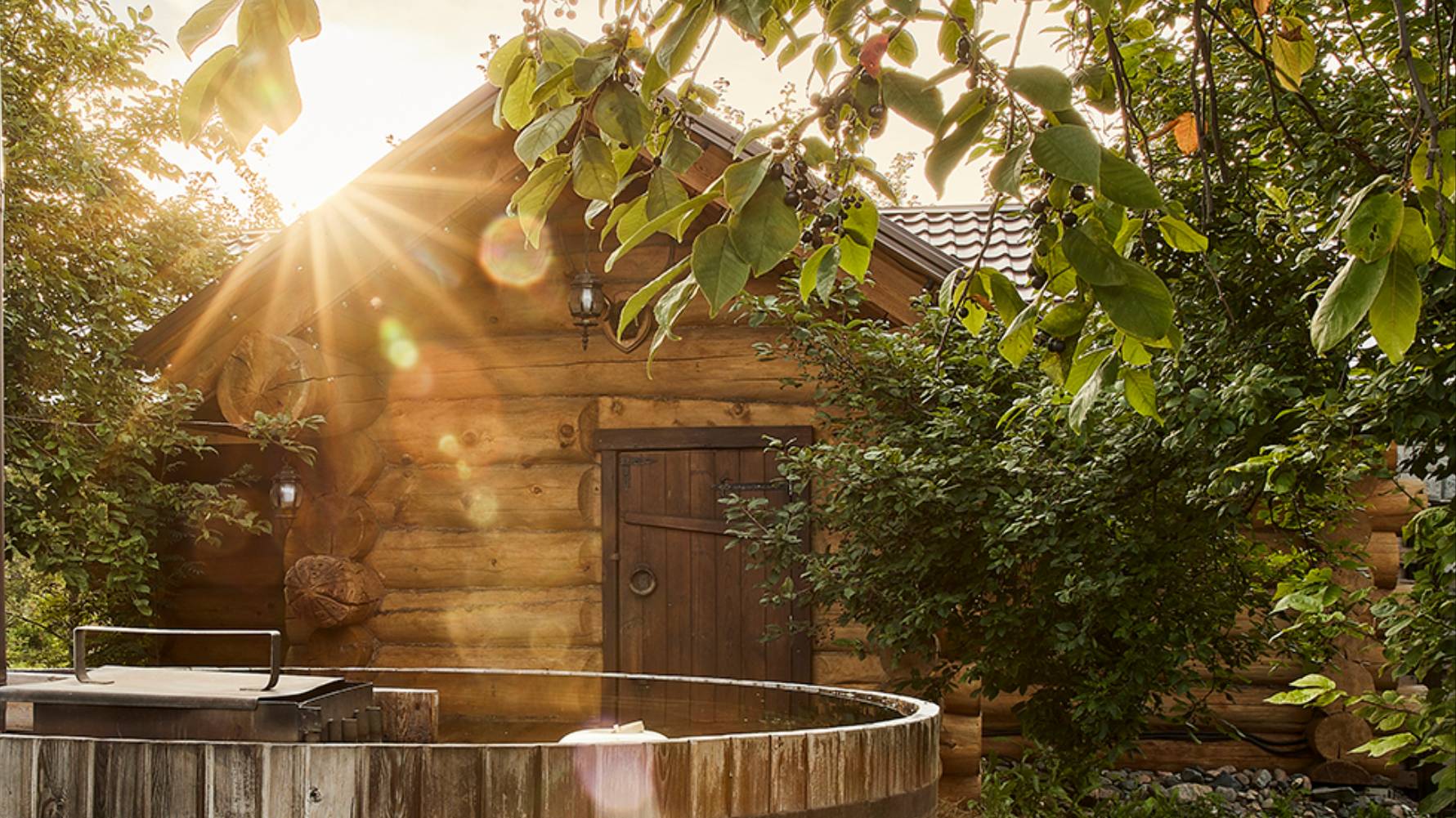 Летний отдых в русской бане