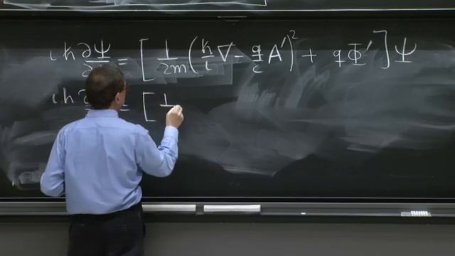 L13.5 Charged particles in EM fields: Schrodinger equation