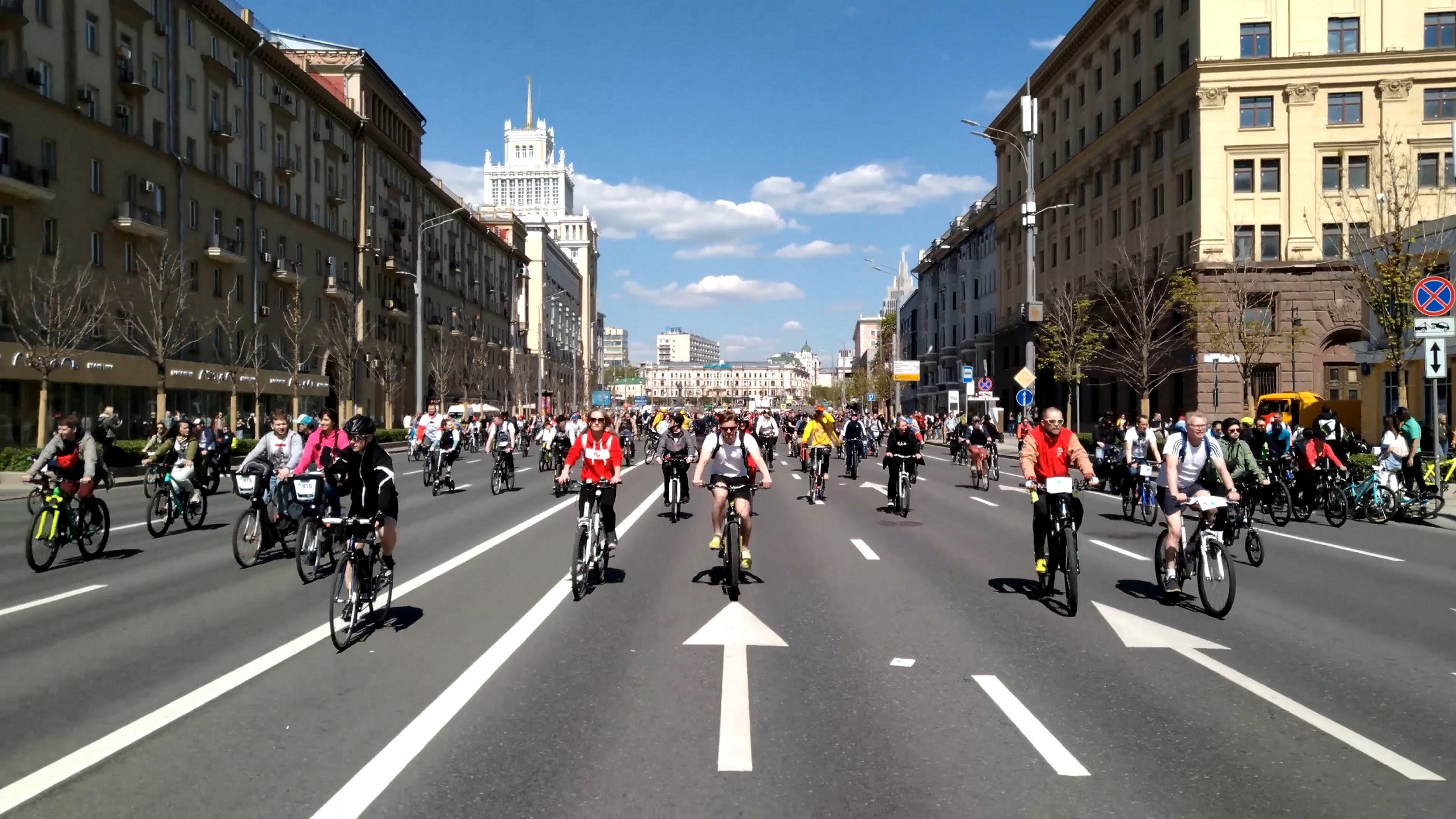 Московский весенний велофестиваль - 2022. Веломарафон по Садовому кольцу (16 КМ) (21 мая 2022 г.)