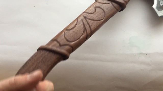 Кованый топор РУСЬ.  Славянский топор.