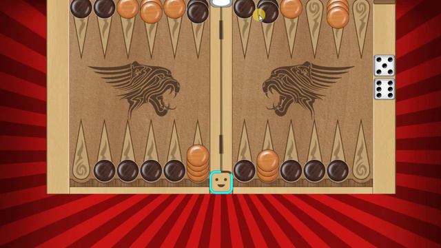 Нарды. Немного не повезло