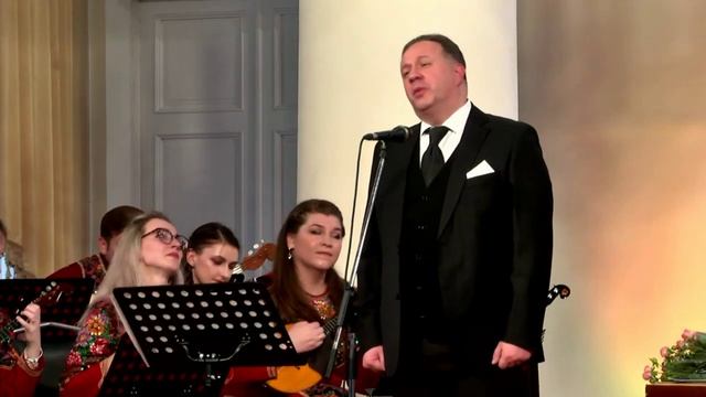 Заслуженный артист России Александр Захаров. "На солнечной поляночке"