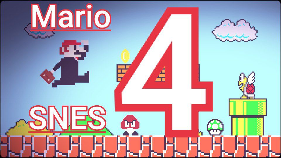 #4 Супер Марио на SNES