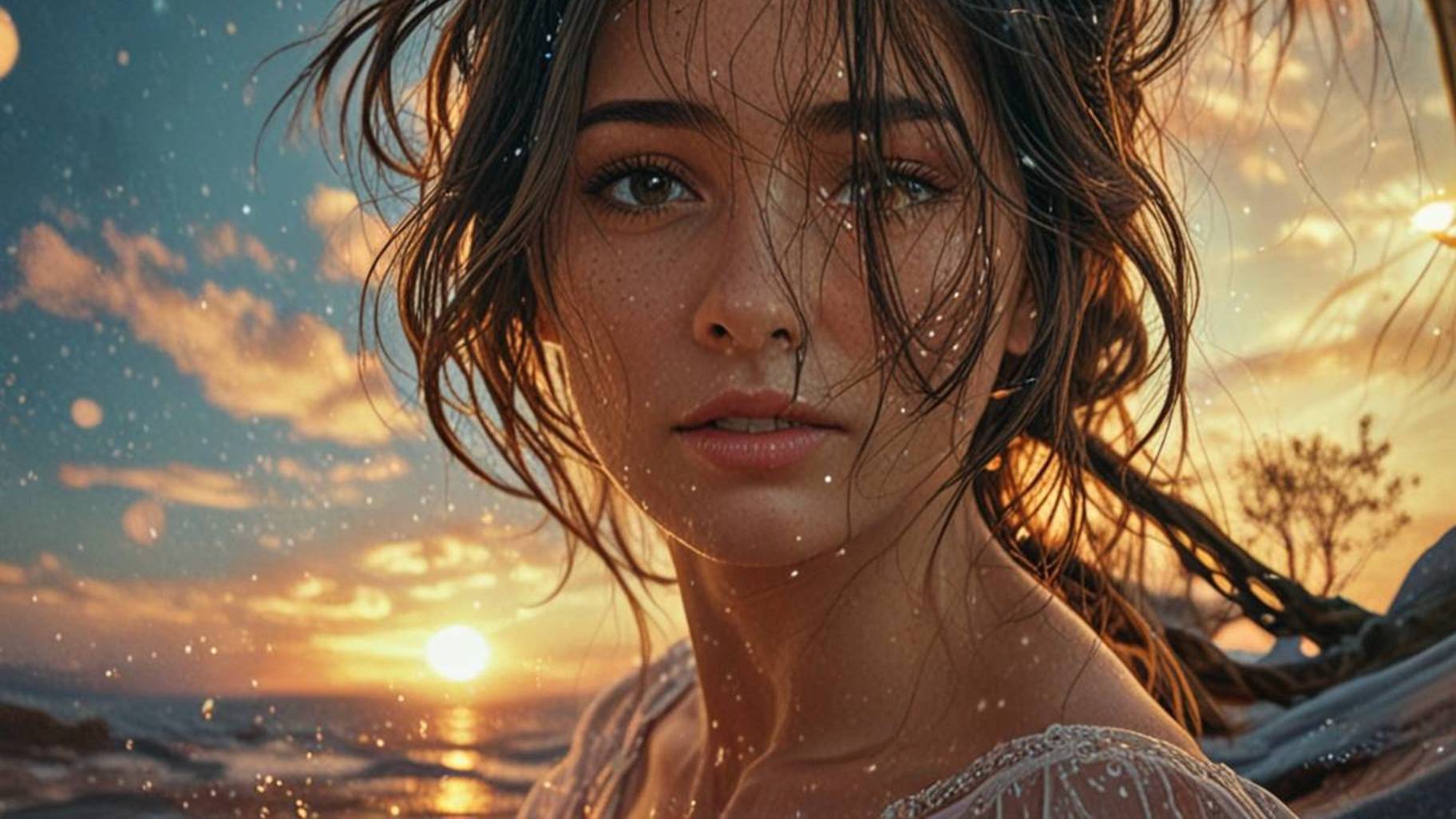 (Песня Пушкина) «Алина, сжальтесь». (Клип, создан нейросетью)