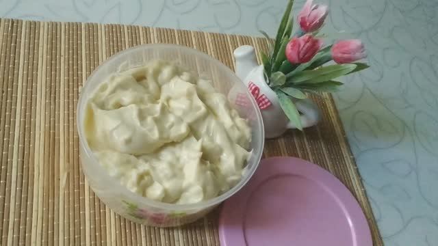 Как сделать майонез в домашних условиях, домашний майонез Провансаль за 1 минуту, быстро и просто