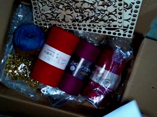 Обзор посылки с товарами для вязания